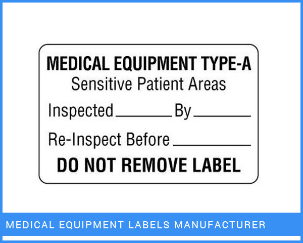 Medical Equipment Labels, Ahmedabad, India